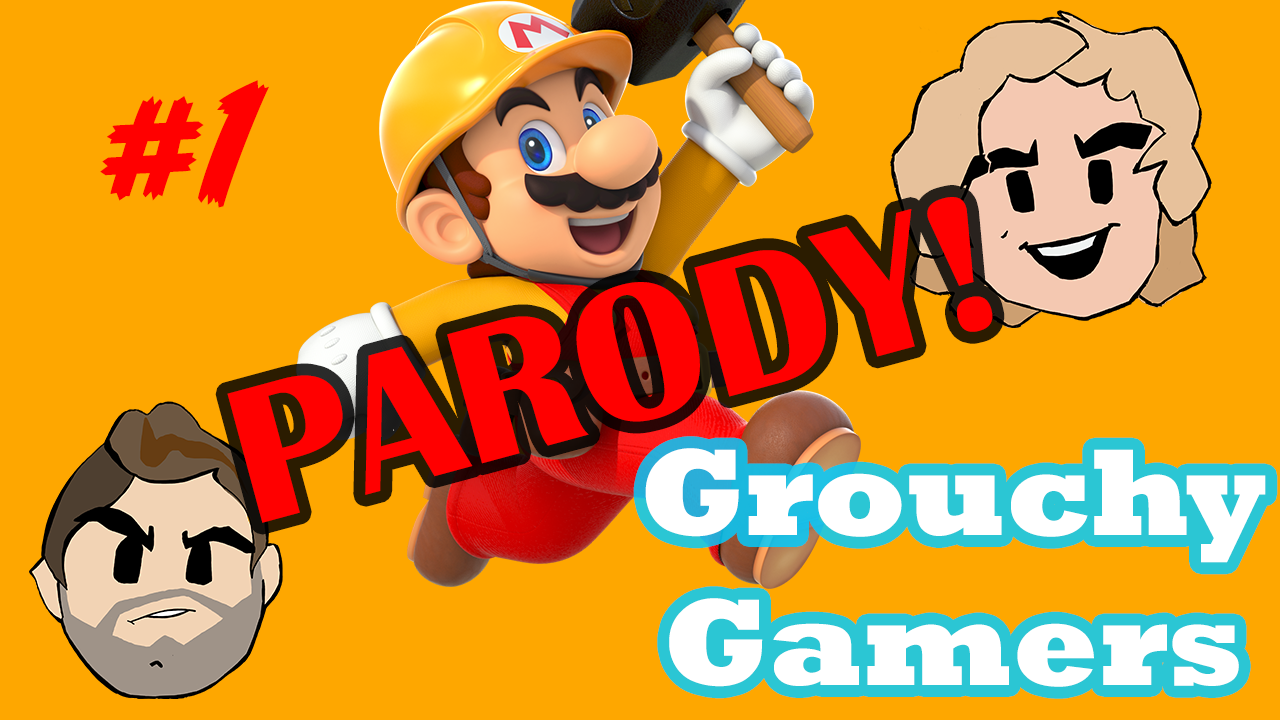 Grumpy Gamers – Mario Maker VS Mario – Game Grumps Parody
