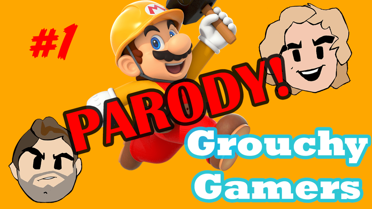 Grumpy Gamers – Mario Maker VS Mario – Game Grumps Parody