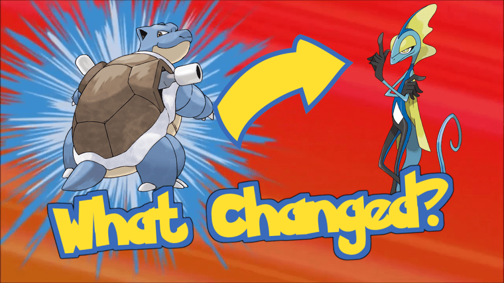 Evolution of Pokemon Designs – Gen 1