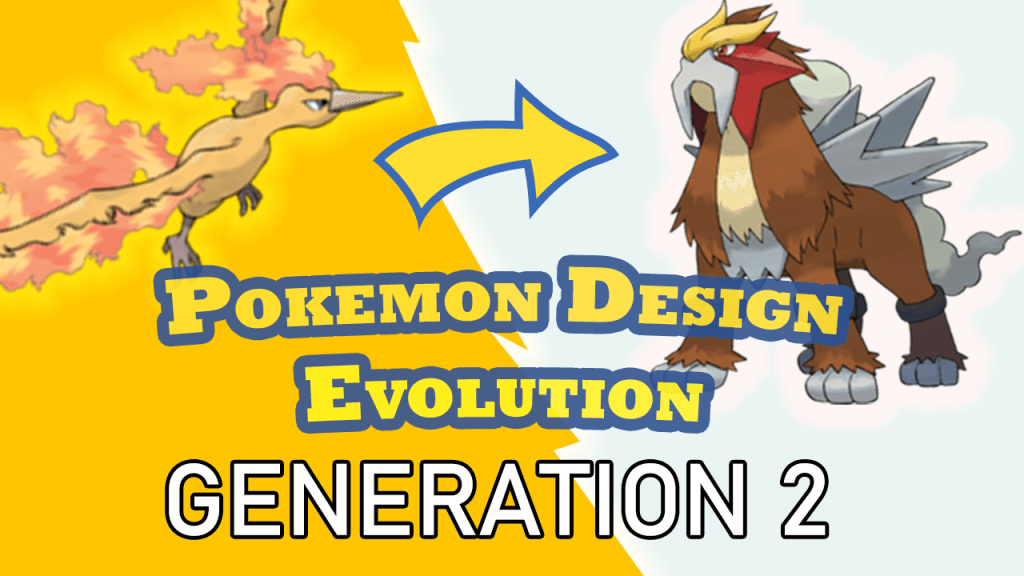Evolution of Pokemon Designs – Gen 2