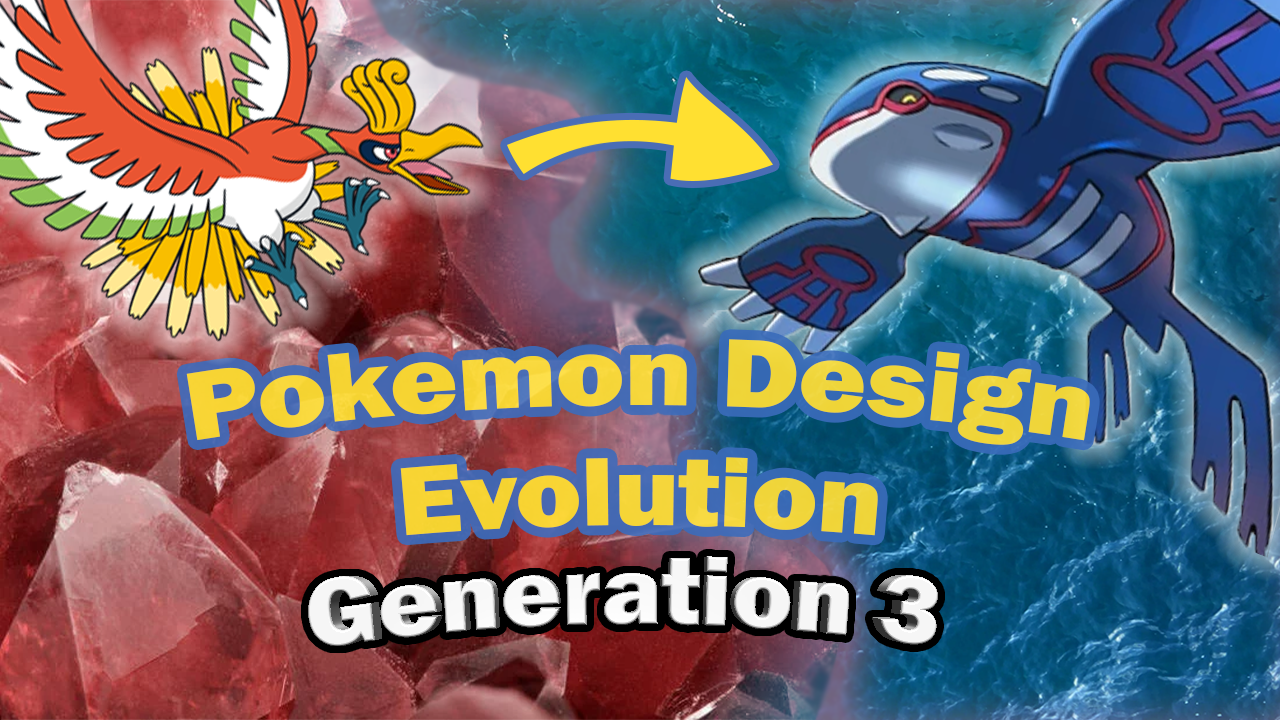 Evolution Of Pokemon Designs – Generation 3