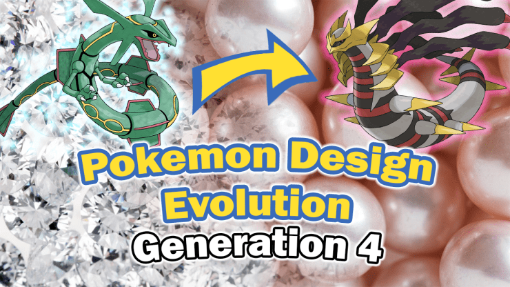 Evolution of Pokemon Design – Generation 4